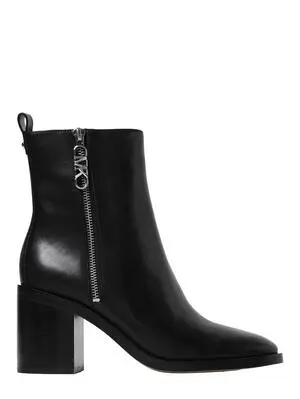 Michael Kors Zip Up Ankle Boots - Black