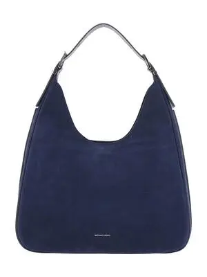 Michael Kors Nolita Large Nubuck Hobo Shoulder Bag - Blue