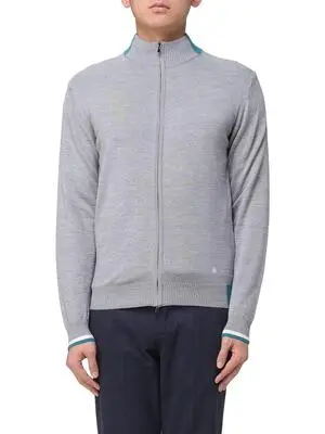 MANUEL RITZ Zip-up Jumper - Grey