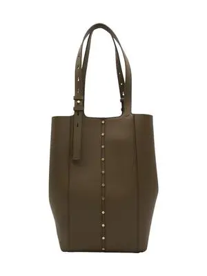 GOLDEN GOOSE Studded Tote Bag - Kaki