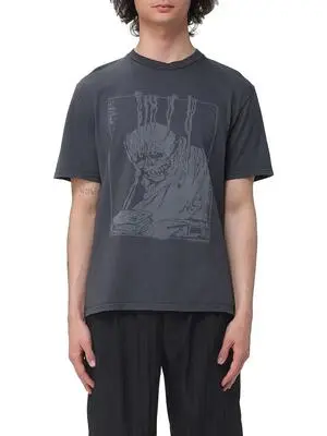 Our Legacy Printed Cotton Crew-neck T-shirt - Grey