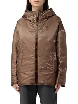 Max Mara Waterproof Hooded Puffer Jacket - Gold