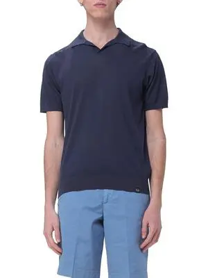 COLMAR Cotton Knit Polo Shirt - Navy