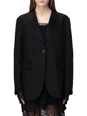 Our Legacy Linen Blend Blazer - Black