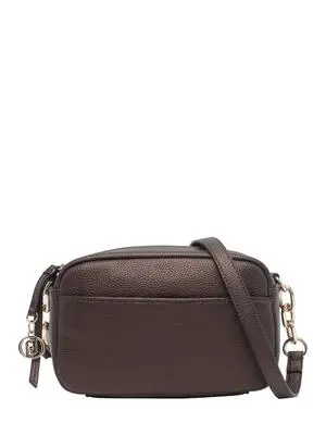 Liu Jo Grained Faux Leather Mini Camera Bag - Brown