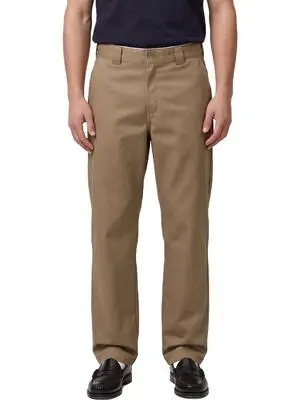 Carhartt Work In Progress Master Wide-leg Cotton-blend Pants - Brown