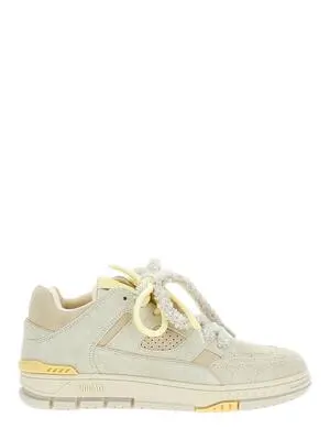 Axel Arigato Area Lo Label Suede Sneakers - Beige