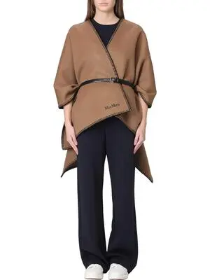 Max Mara Belted Cape - Camel