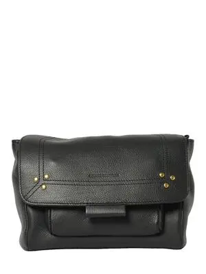 JÉRÔME DREYFUSS Jerome Dreyfuss Lulu Mini Hammered Leather Shoulder Bag With Chain Strap