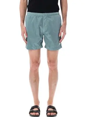C.P. COMPANY Polyamide Swim Shorts - Gnawed Blue
