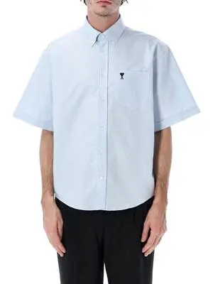 AMI Paris Shirt Men Colour Blue