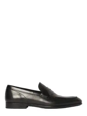 TOD'S Leather Loafers - Black