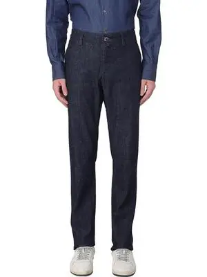Jacob Cohen Dark Wash Denim Trousers - Blue