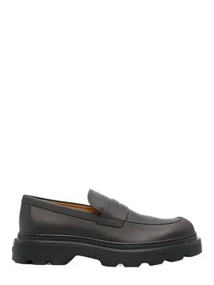 TOD'S Classic Loafers With Lug Sole - Brown