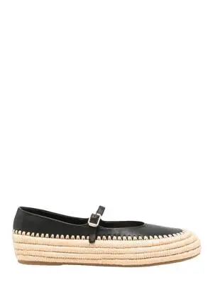 PALOMA BARCELO Nappa Platform Mary Janes - Black