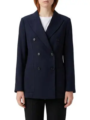 Barena Venezia Double Breasted Blazer - Blue