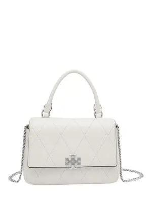 Tory Burch Quilted Handbag - Cream