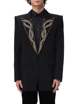 Balmain Tailored Embellished Blazer - Black