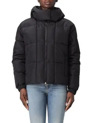 EA7 Puffer Jacket With Hood - Black