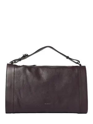 COCCINELLE Leather Tote Bag - Plum