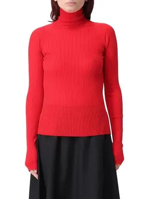 Sportmax Ribbed Turtleneck Jumper - Grey