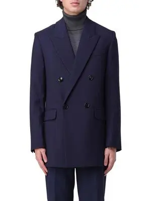 AMI Paris Double Breasted Blazer - Blue