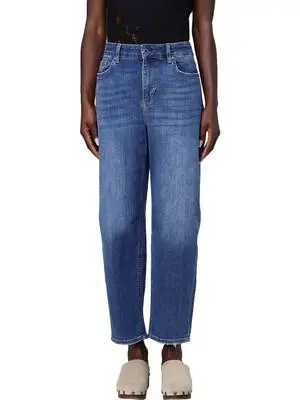Liu Jo Stretch Denim Straight Jeans - Blue