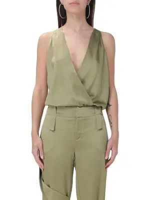 Blumarine Draped Halter Top - Green