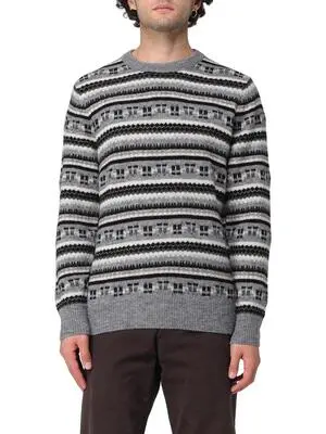 BALLANTYNE Patterned Crew Neck Jumper - Multicolor