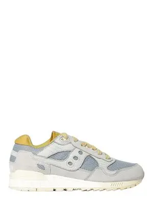 Saucony Shadow 5000 Premium Leather And Mesh Sneakers - Blue