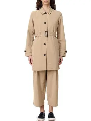 SAVE THE DUCK Belted Trench Coat - Beige
