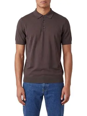 PAOLO PECORA Polo Shirt Men Colour Dark