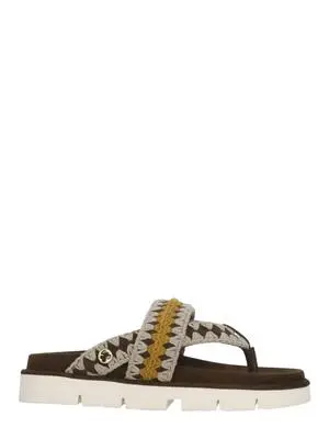 Mou Heeled Sandals - Brown