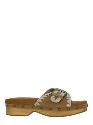 Mou Heeled Sandals - Brown