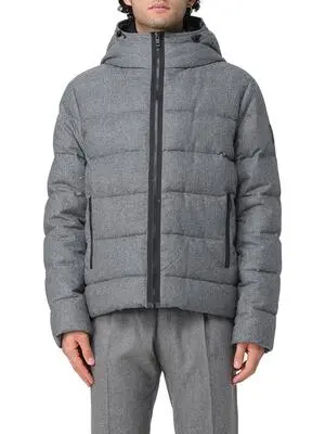 FAY Padded Hooded Jacket - Grey
