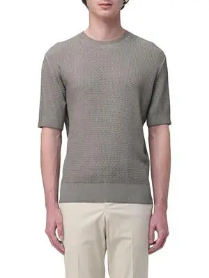 KANGRA Cotton Crew Neck Pullover - Hazel