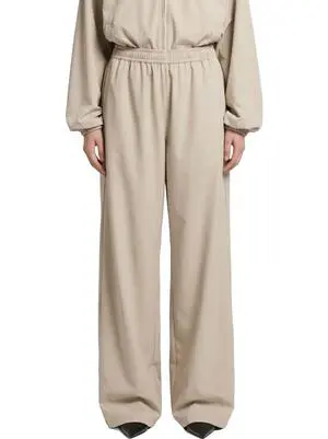 Balenciaga Stretch Technical Fabric Jogging Trousers - Sand