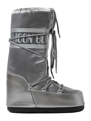 Moon Boot Tall Boots - Silver