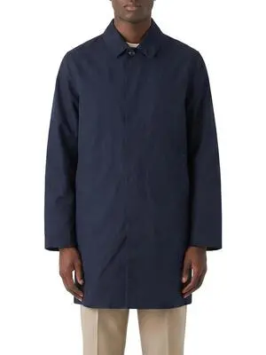 Barbour Cotton Blend Trench Coat - Blue
