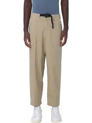MURPHY&NYE Stretch Cotton Drawstring Waist Pants - Grey