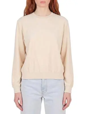 Aspesi Cotton Crew Neck Sweater - Ivory