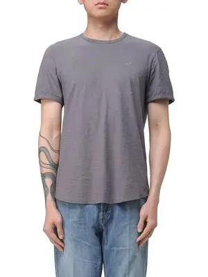 SUN 68 Basic Cotton T-shirt - Ink