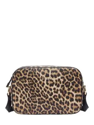 Liu Jo Liu Jo Animal Print Synthetic Leather Crossbody Bag Multicolor