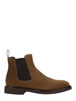 DOUCAL'S Suede Chelsea Boots - Brown