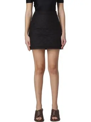 Burberry Quilted Mini Skirt - Brown