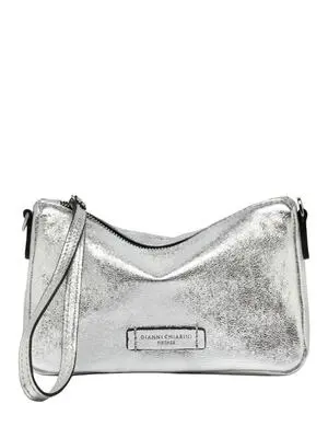 GIANNI CHIARINI Club Marcella" Shoulder Bag - Silver