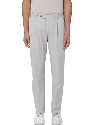 PT TORINO Stretch Cotton Chino Trousers - Grey