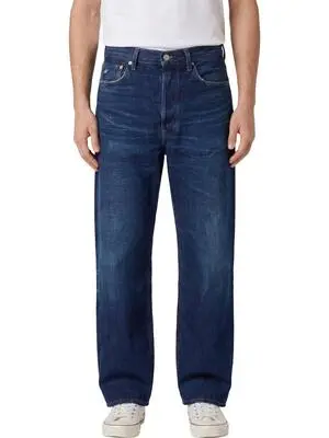 JUNYA WATANABE X LEVI'S Straight Fit Linen Blend Denim Jeans - Blue