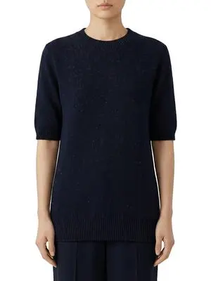 Fabiana Filippi Embellished Knit Jumper - Blue
