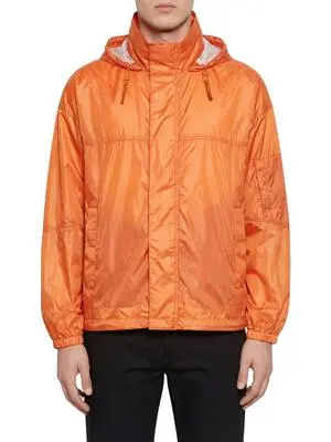 BOSS Polyester Windbreaker Jacket - Blue